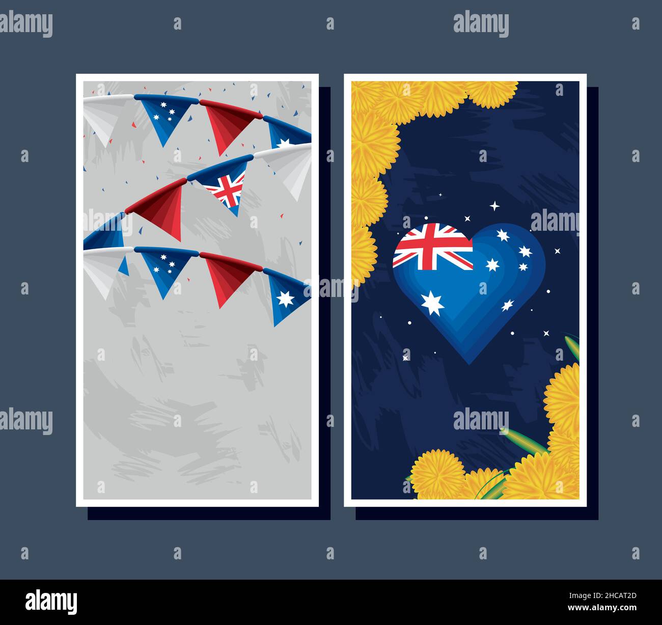 australia day vertical banners Stock Vector Image & Art - Alamy