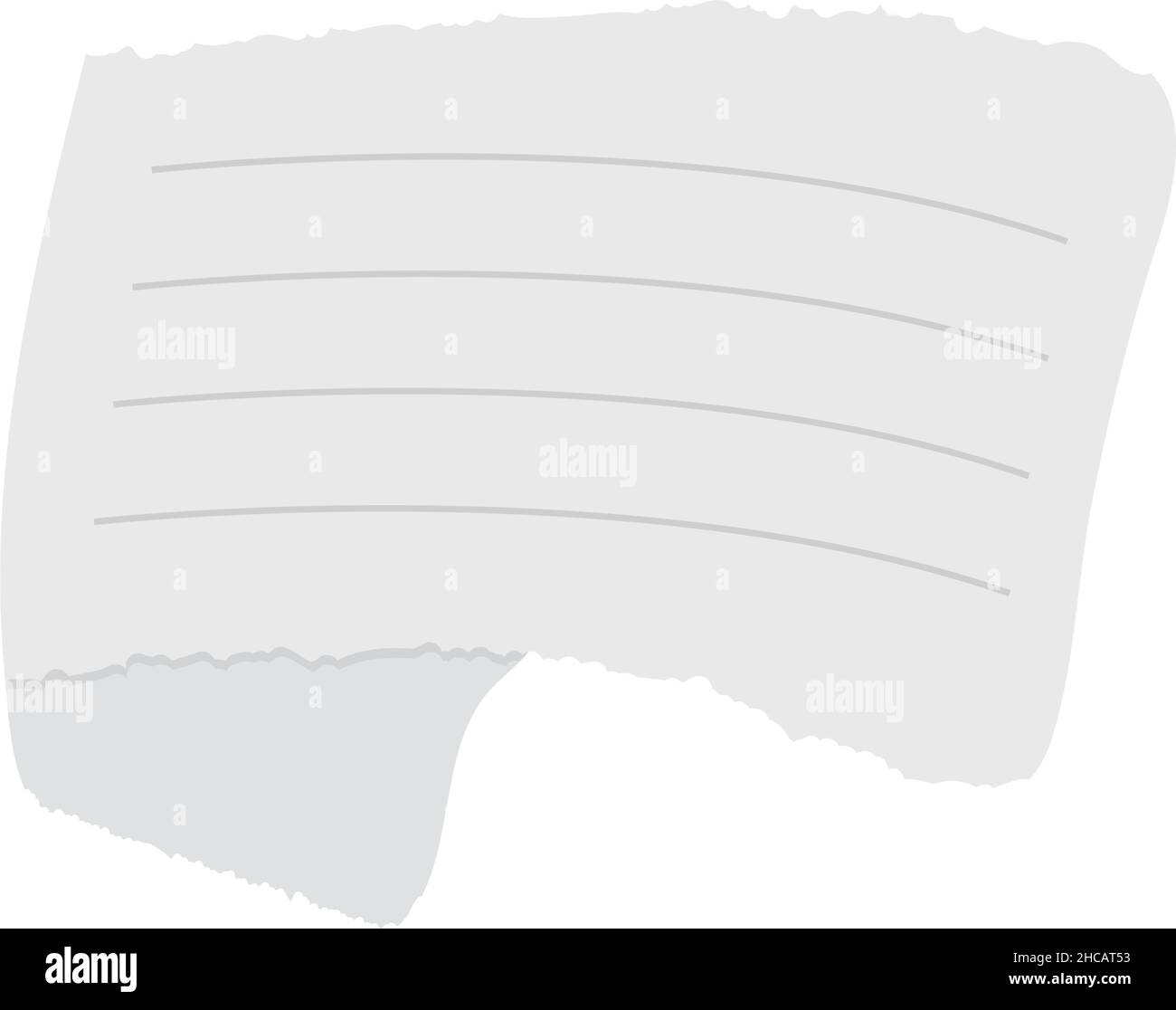 ripped paper icon on white background Stock Vector Image & Art - Alamy