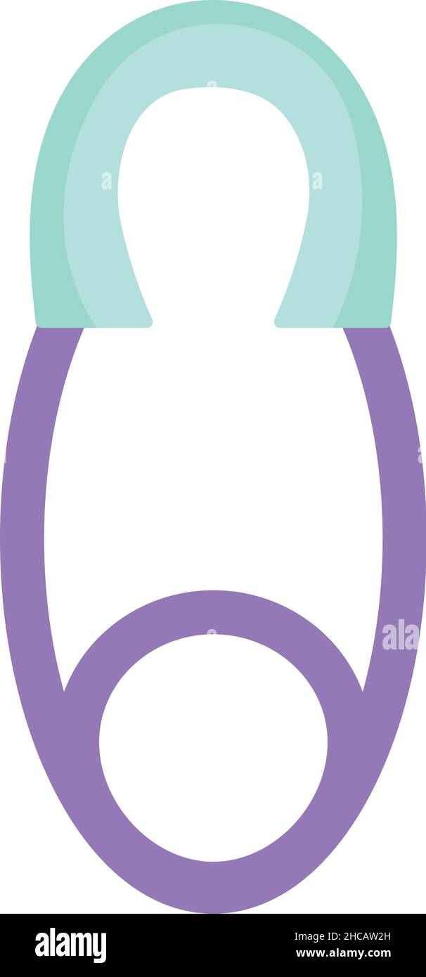 baby pin icon on white background Stock Vector Image & Art - Alamy