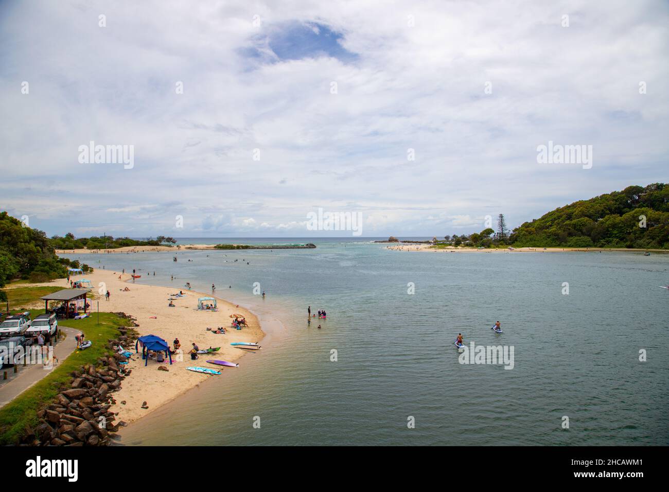 Currumbin Alley, Queensland, Australia. Perfect beach on the Gold Coast ...