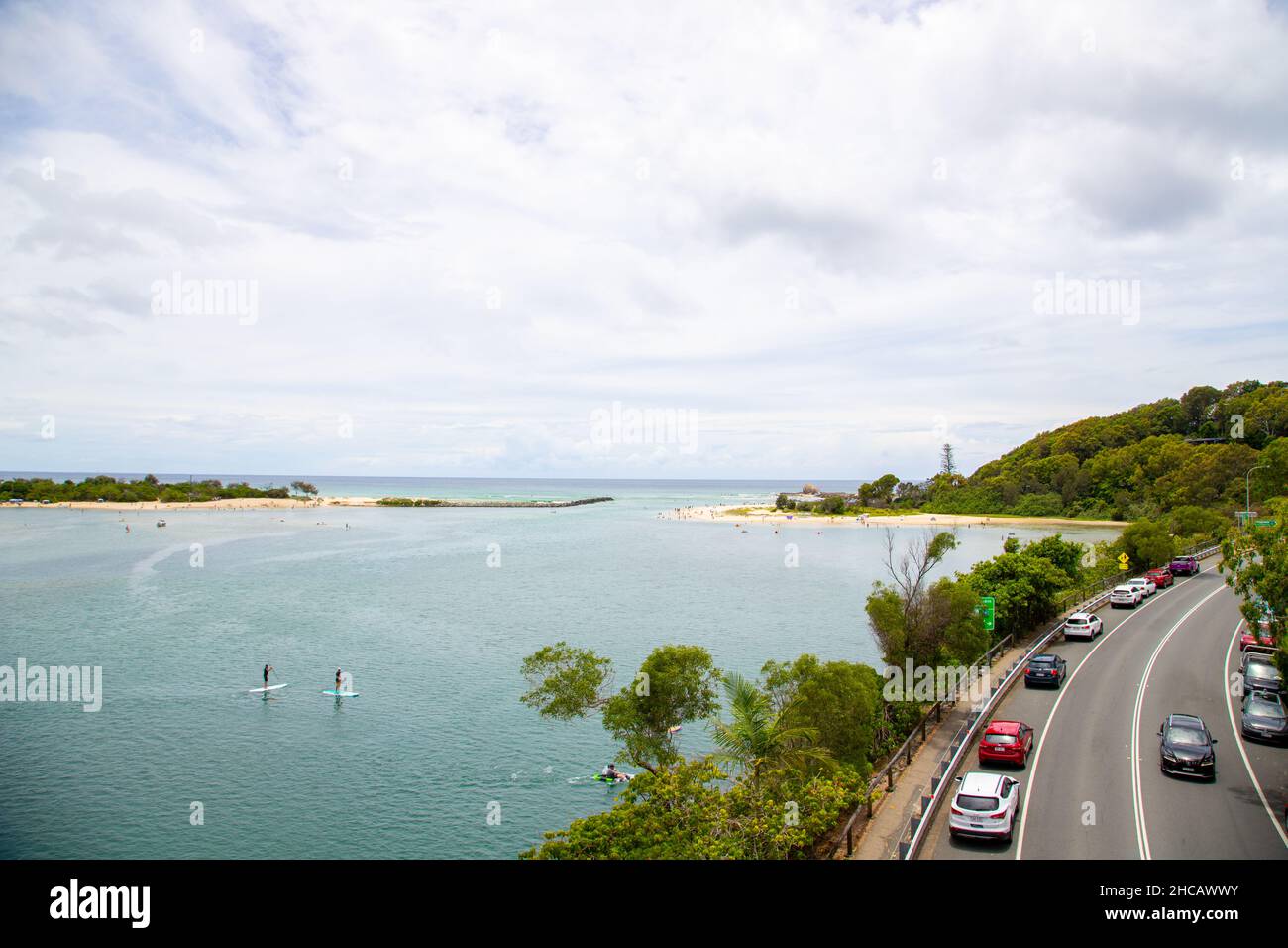 Currumbin Alley, Queensland, Australia. Perfect beach on the Gold Coast ...
