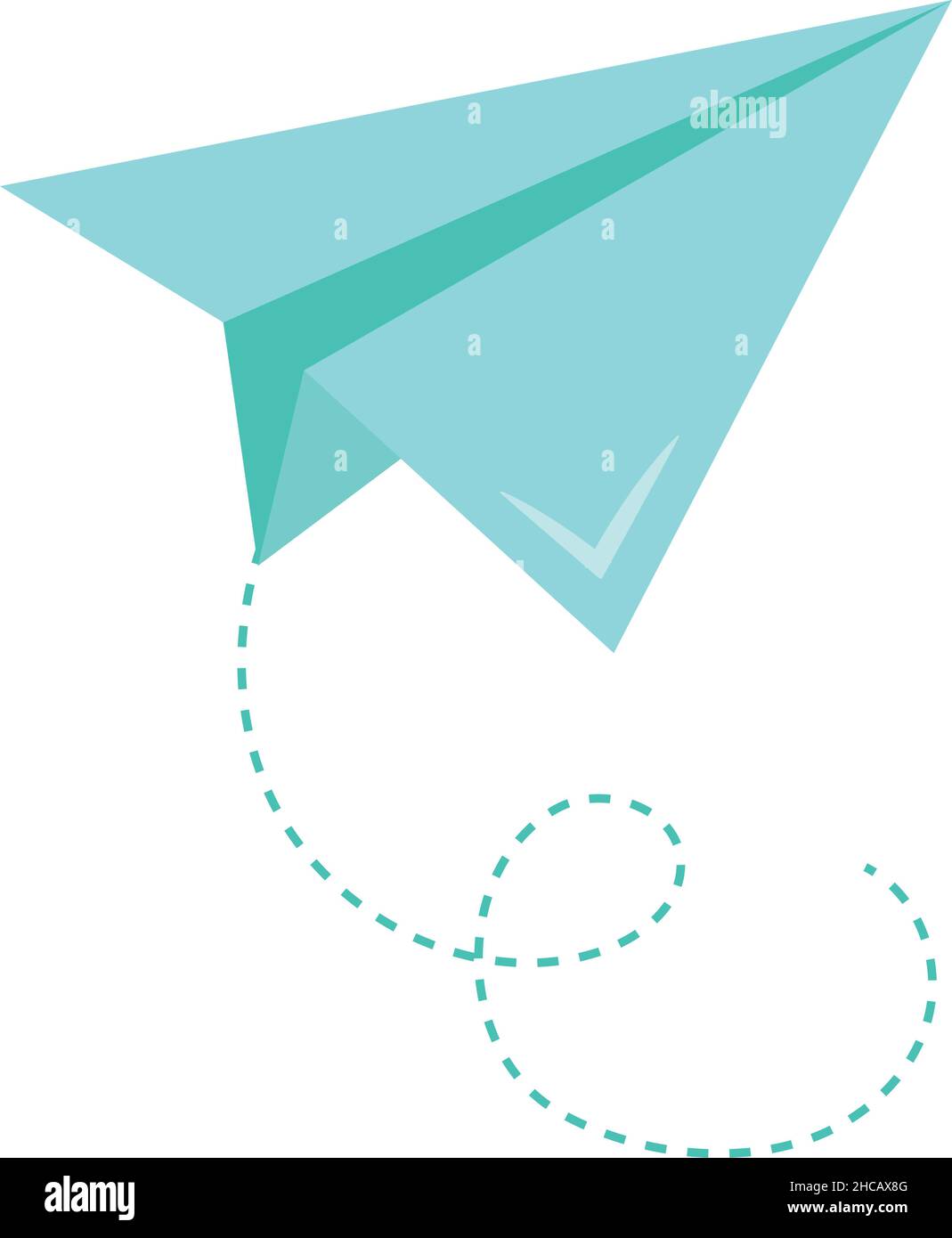 paper plane icon on white background Stock Vector Image & Art - Alamy