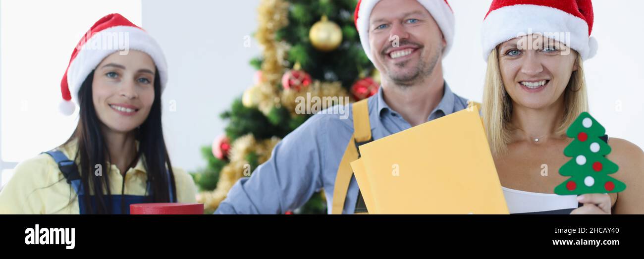 Christmas postman mail hi-res stock photography and images - Alamy