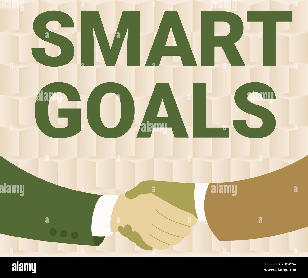 Sign displaying Smart Goals. Business concept mnemonic used as a basis ...