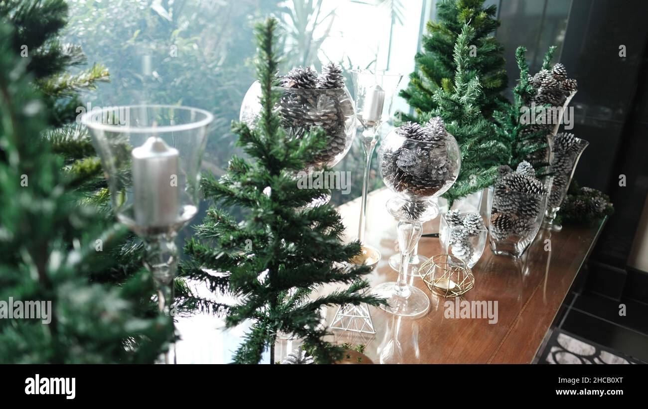 Christmas Tree Decorations JW Marriott Hotel Bangkok Thailand Stock ...