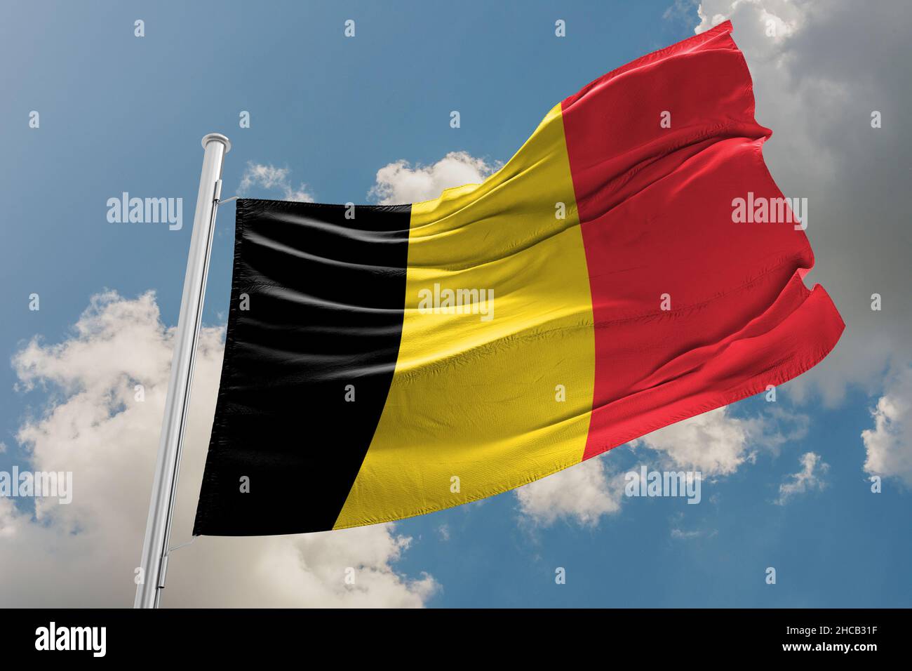 The flag of Belgium is a tricolour consisting of three equal vertical ...