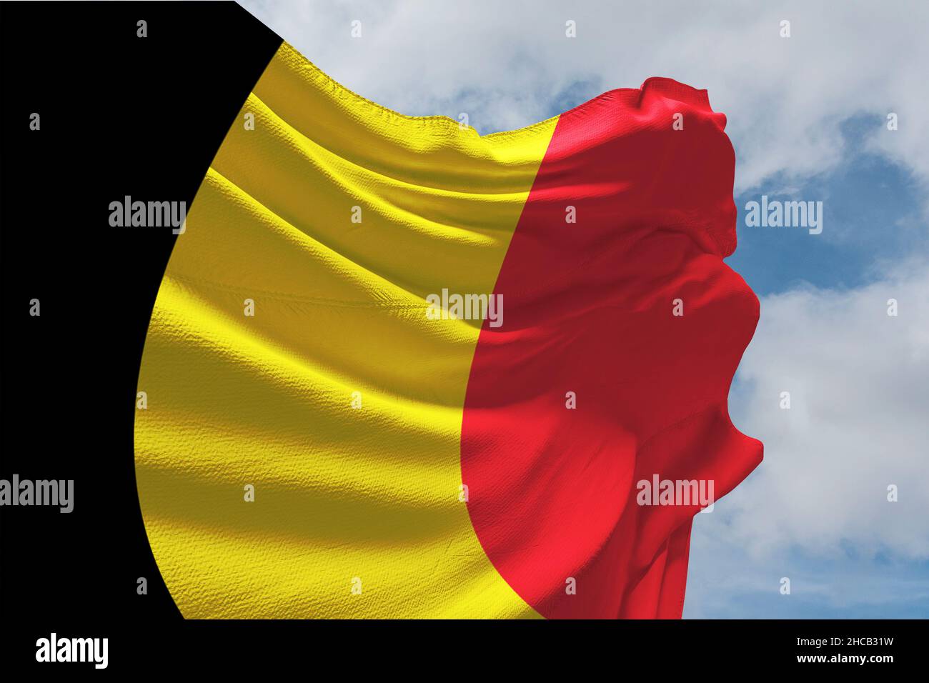 The flag of Belgium is a tricolour consisting of three equal vertical ...