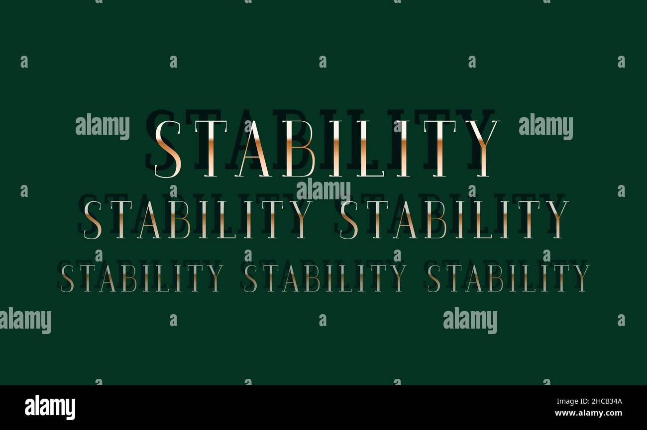 Stability strength Stock Vector Images - Alamy