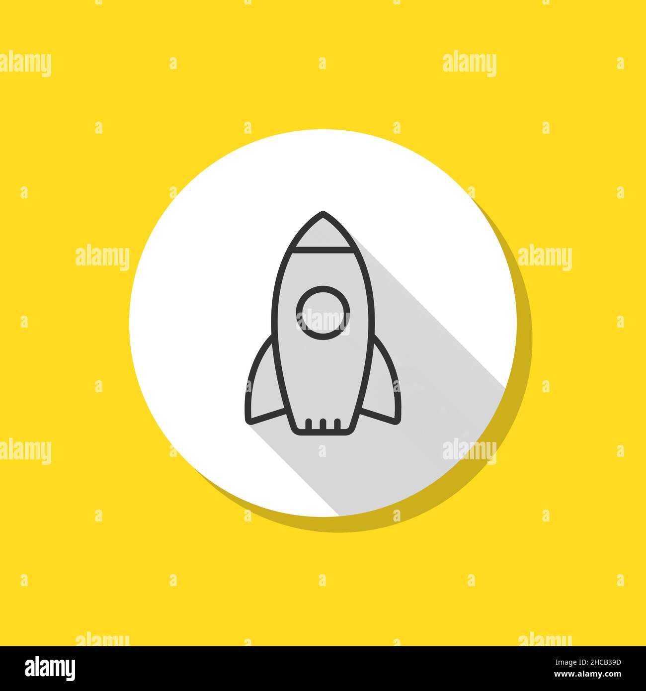 Long rocket Stock Vector Images - Alamy