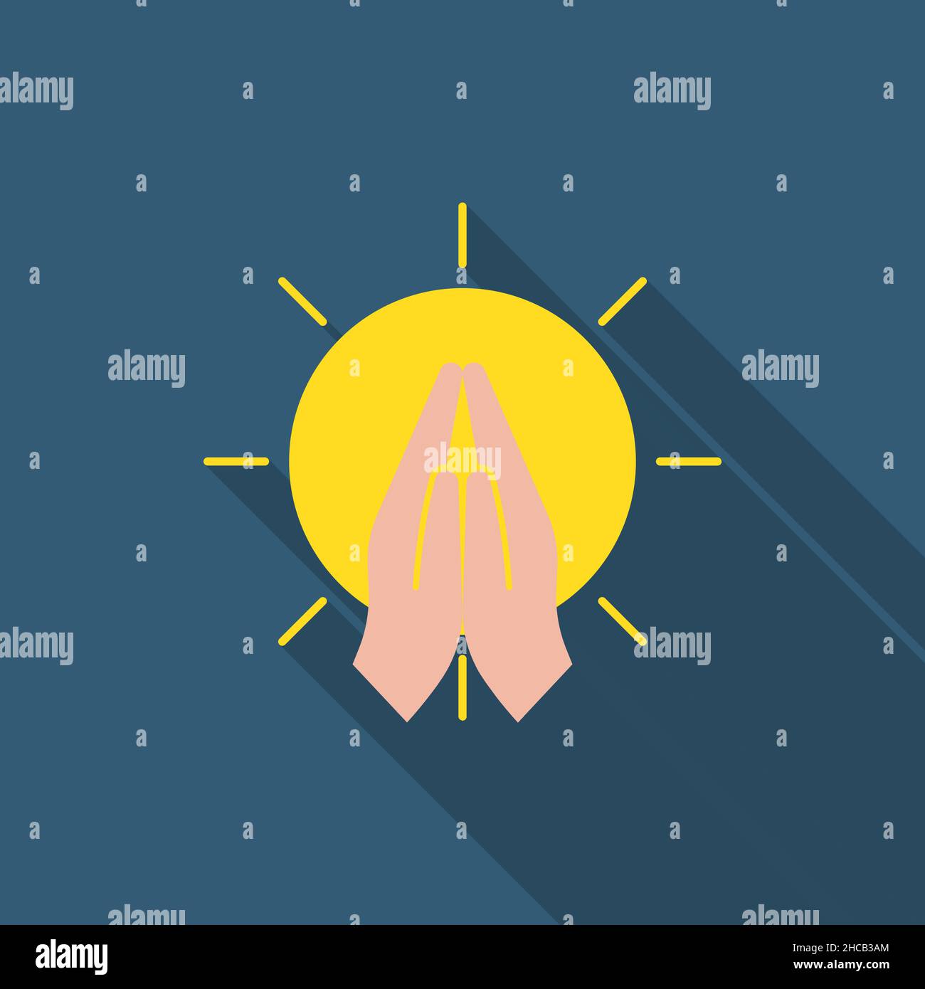People praying catholic church Stock Vector Images - Alamy