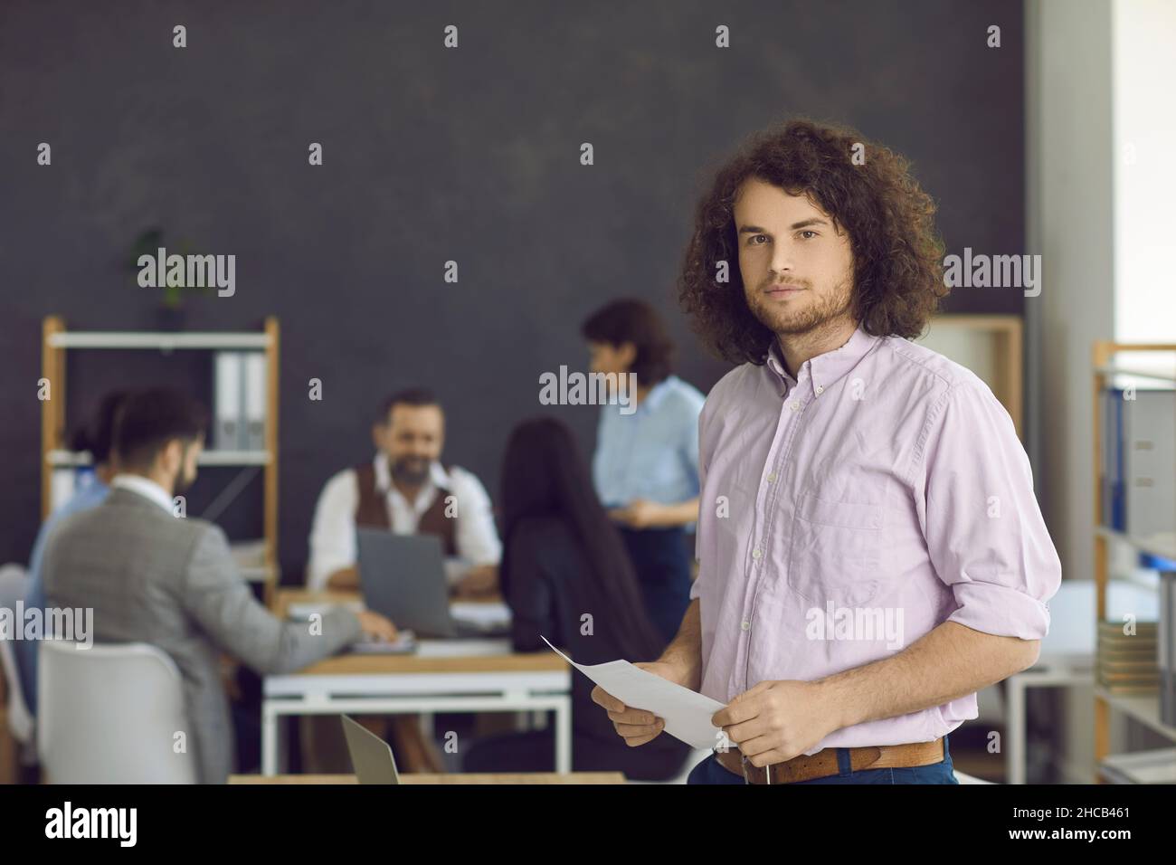 Portrait employee hi-res stock photography and images - Alamy