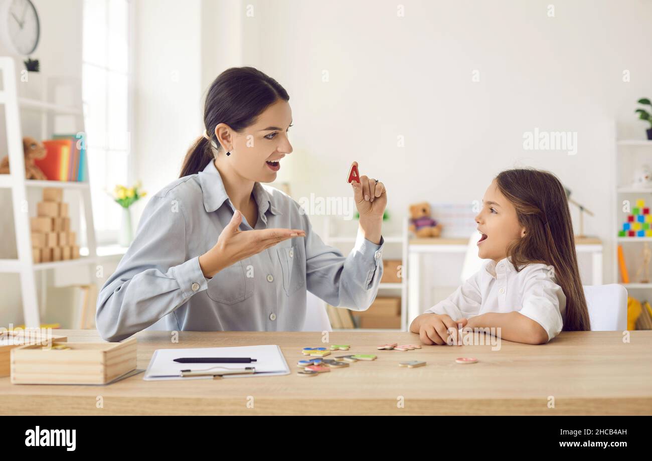 Speech and language therapy hi-res stock photography and images - Alamy