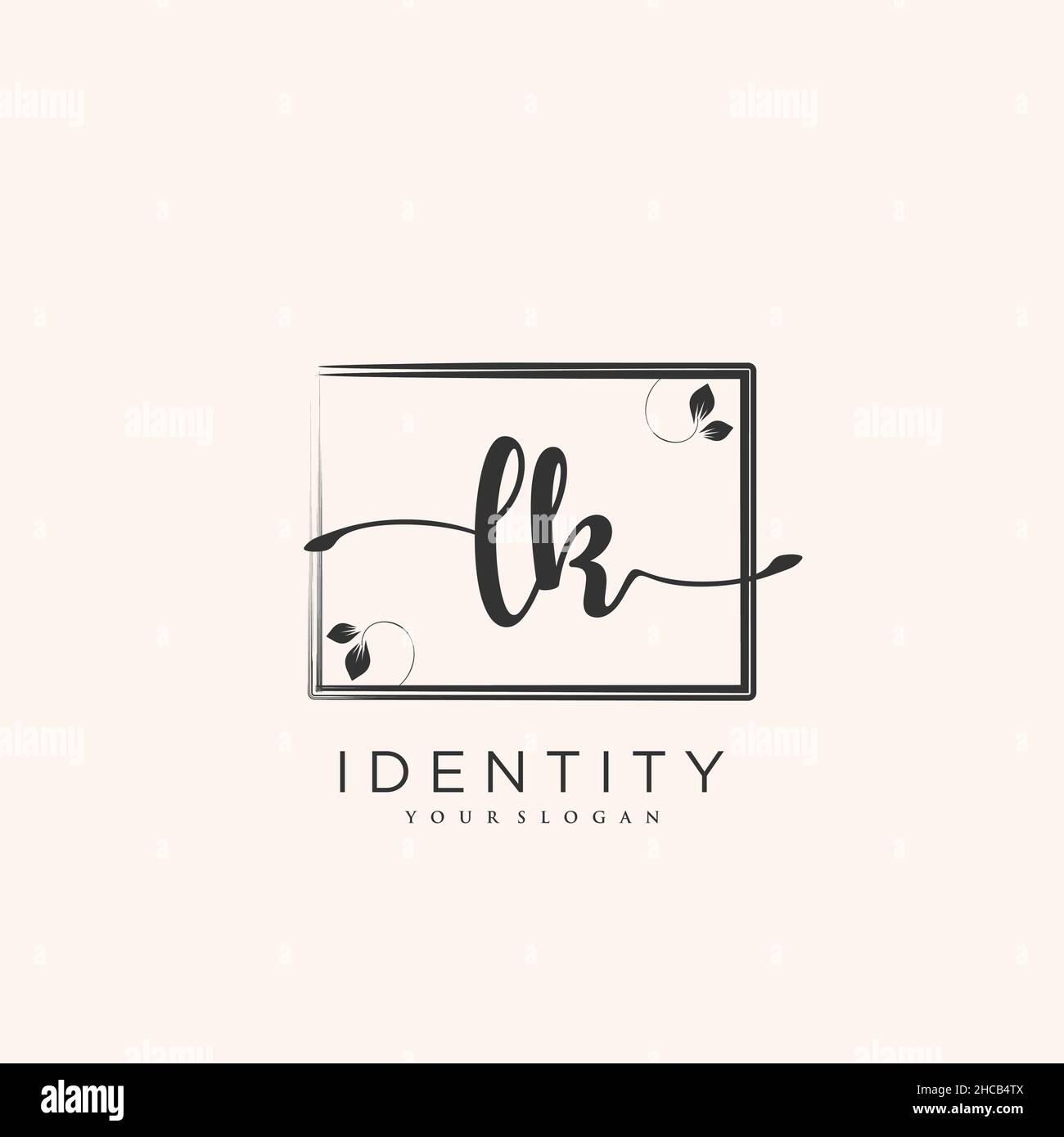 LK Handwriting logo vector art of initial signature, wedding, fashion ...