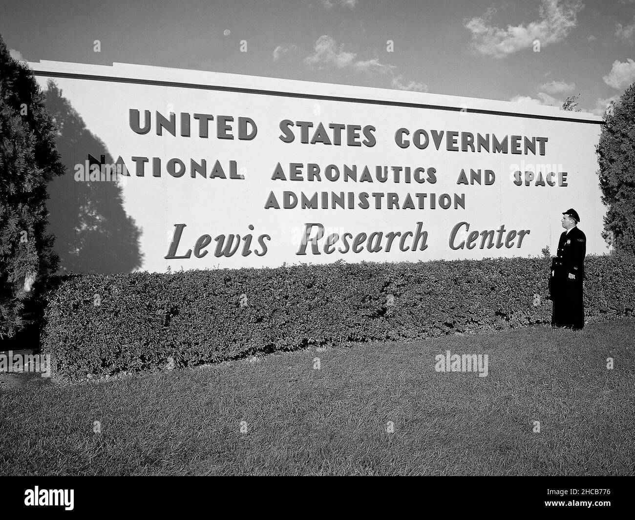 Black And White Nasa Logo 1958