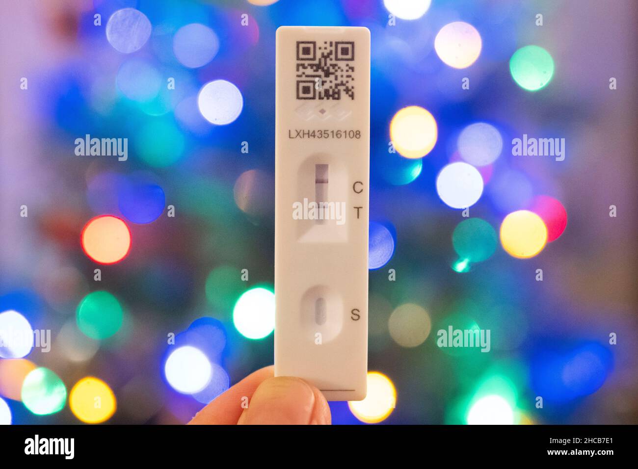 Lateral flow test and christmas tree hi-res stock photography and ...