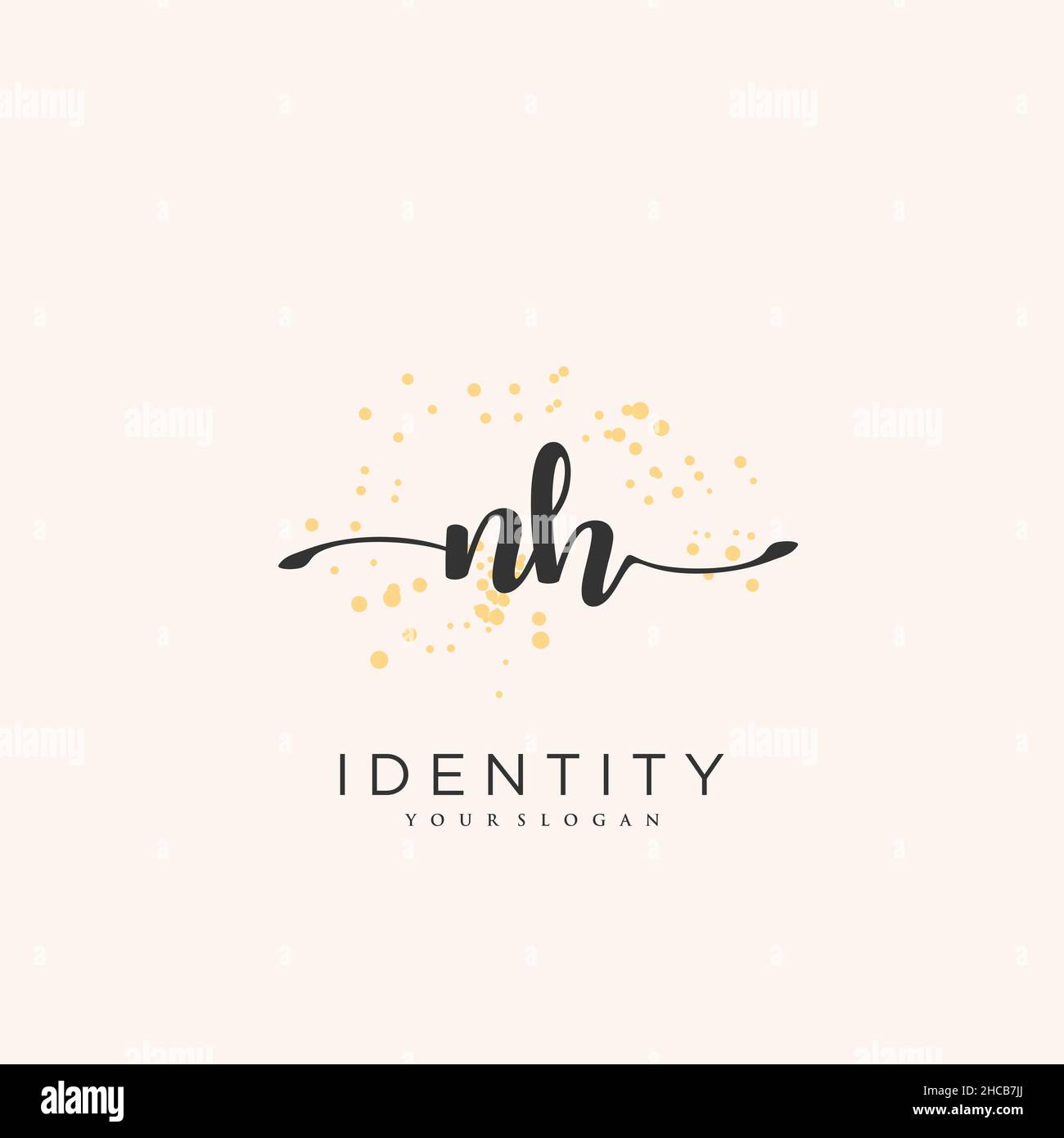 Nh signature Stock Vector Images - Alamy