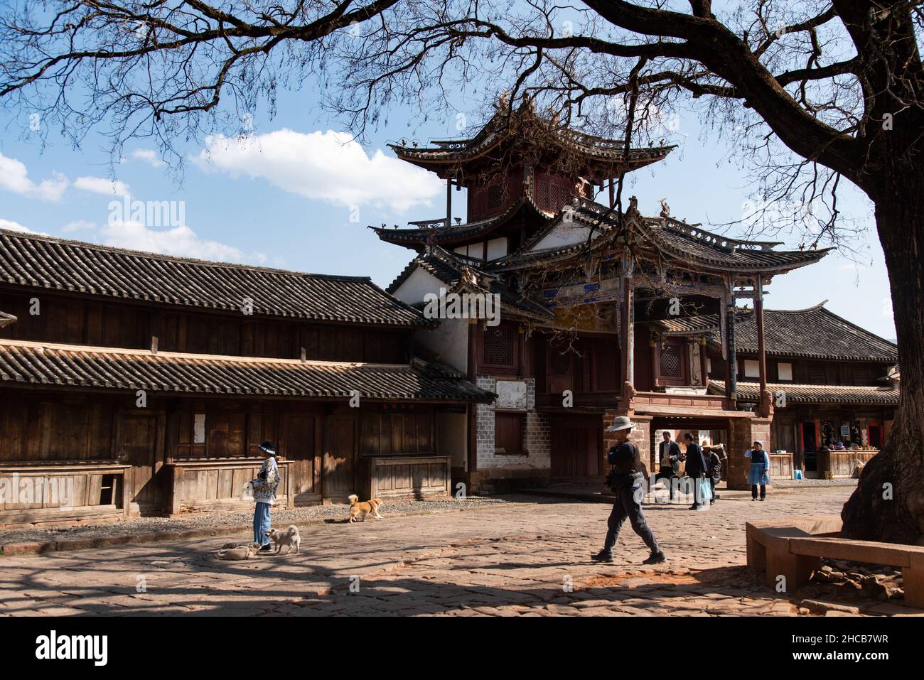Shaxi. Halfway between Dali and Lijiang, a real ancient city with an ...