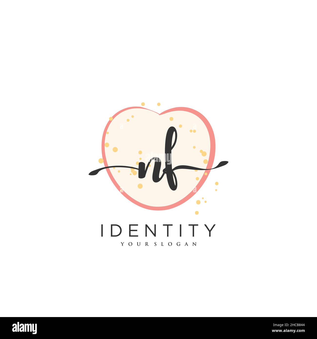 Nf signature Stock Vector Images - Alamy