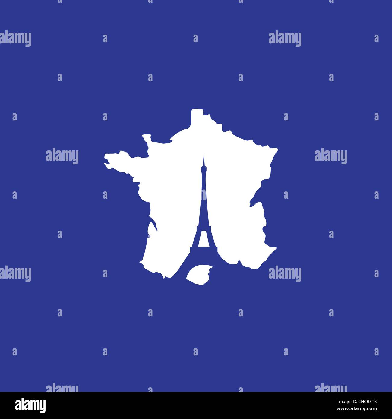 Map paris red Stock Vector Images - Alamy