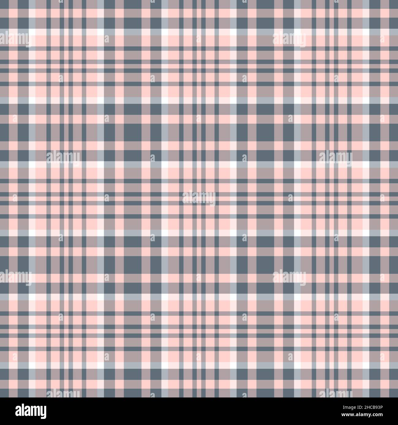 Check plaid seamless pattern. Vector background of textile ornament ...