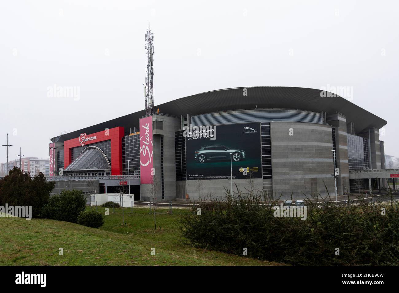 BELGRADE, Serbia - December 26, 2021 - Belgrade arena, known as Stark ...