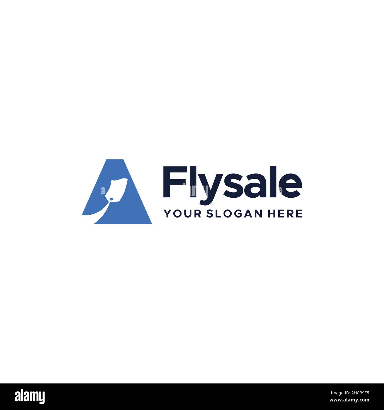 Minimalist Colorful Fly Sale Label Logo design Stock Vector Image & Art ...