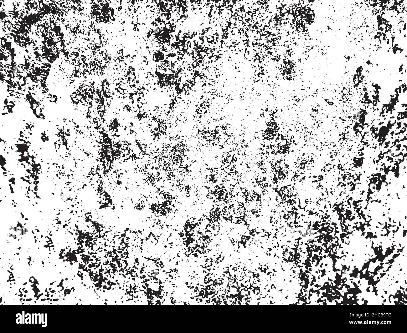 Black and white grunge. Distress overlay texture. Abstract surface dust ...