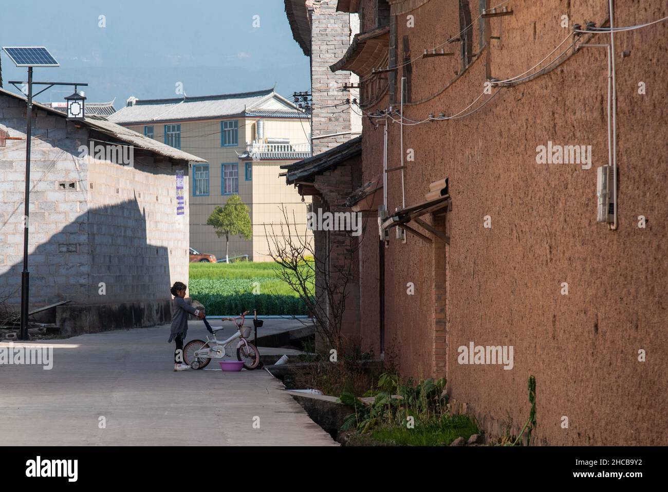 February 2019. Rural village in Yunnan, southern China Stock Photo - Alamy