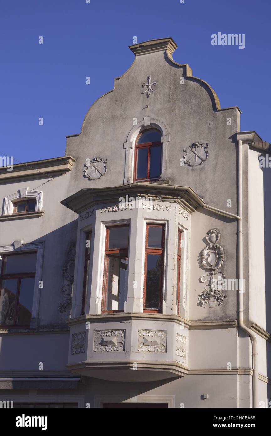 Buildings in the old town of Rinteln, Germany Stock Photo - Alamy