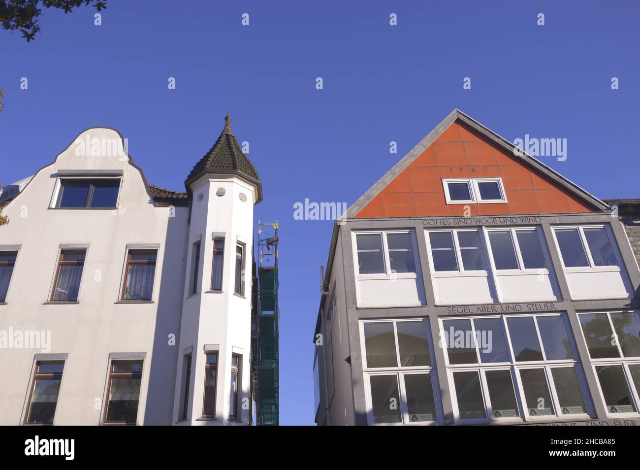 Buildings in the old town of Rinteln, Germany Stock Photo - Alamy