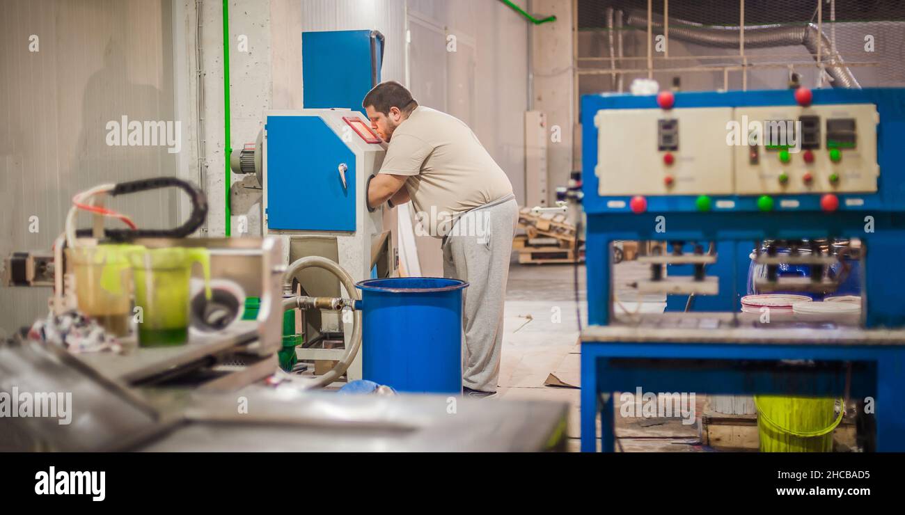 Dust collector in factory hi-res stock photography and images - Alamy