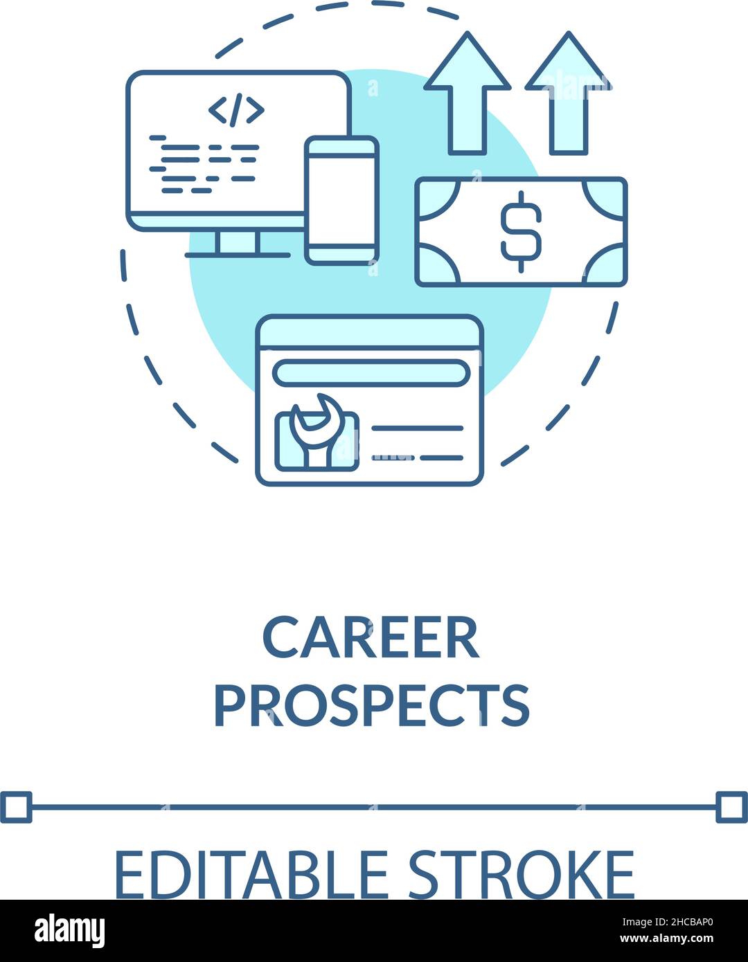 Prospects of success Stock Vector Images - Alamy