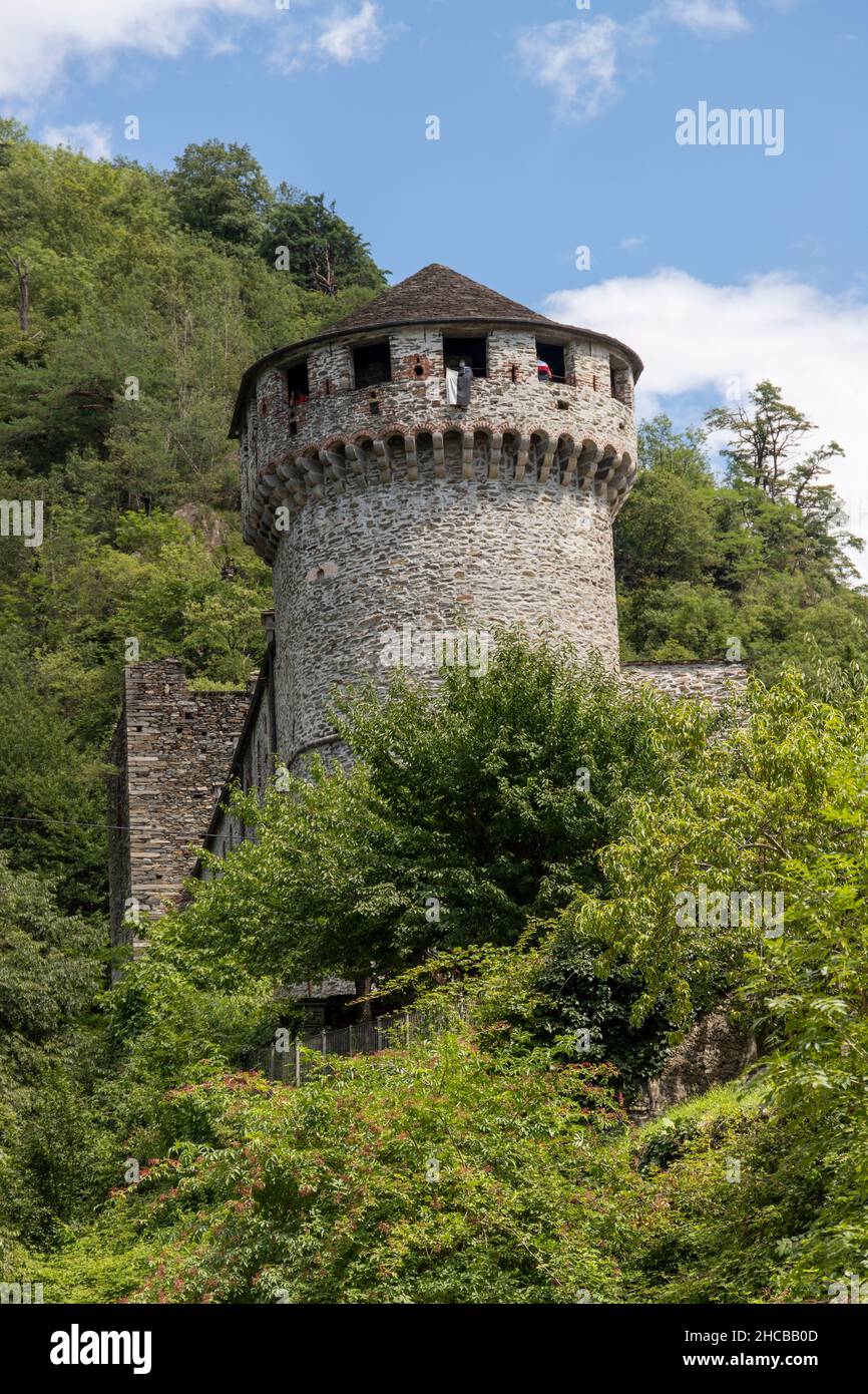 Vogogna castle hi-res stock photography and images - Alamy