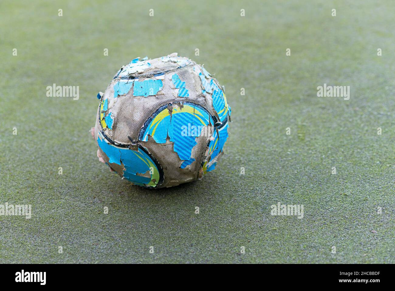 Damage Soccer Ball Stock Photo - Alamy