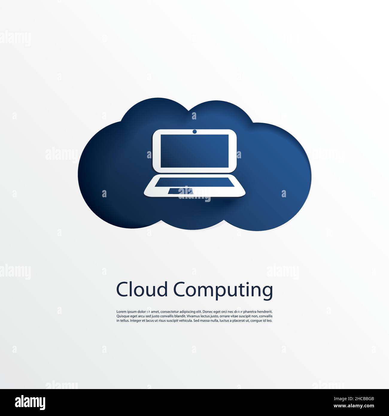 Cloud Computing Design Stock Vector Image & Art - Alamy