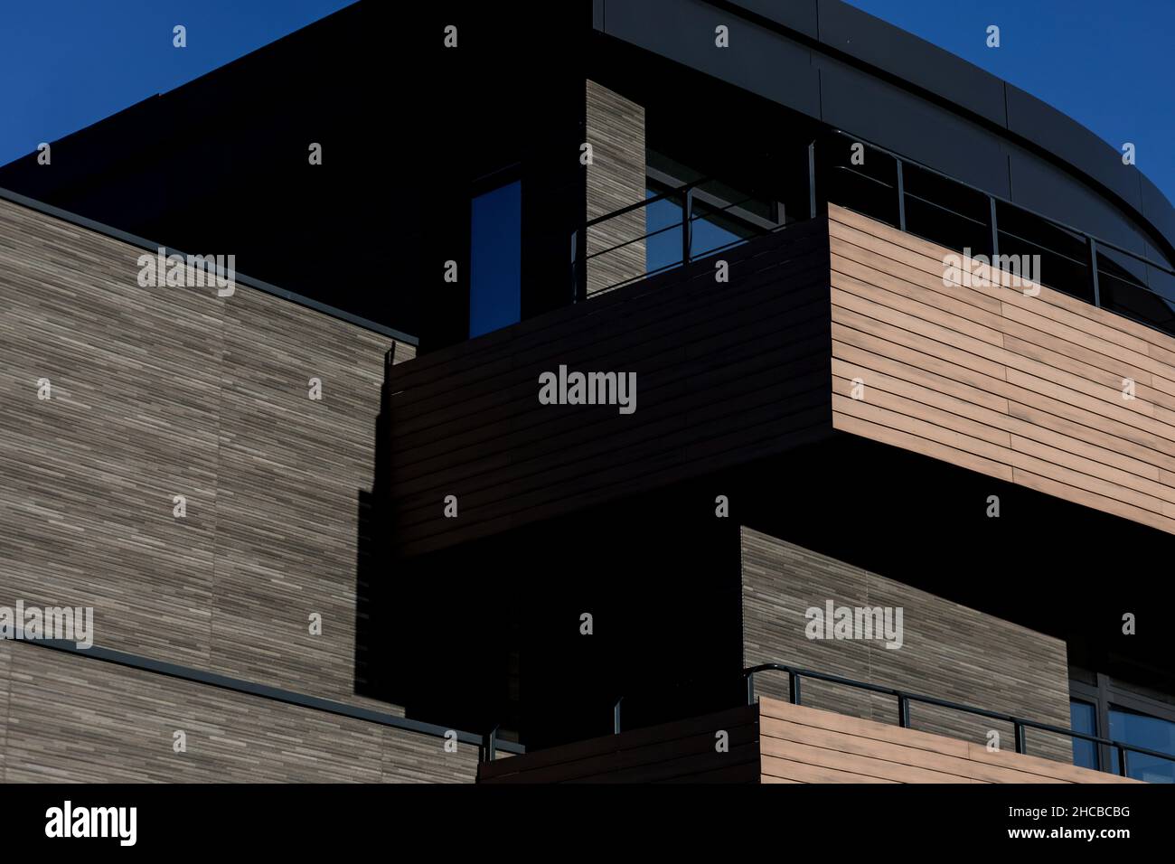 Modern architecture building. Beautiful house Stock Photo - Alamy