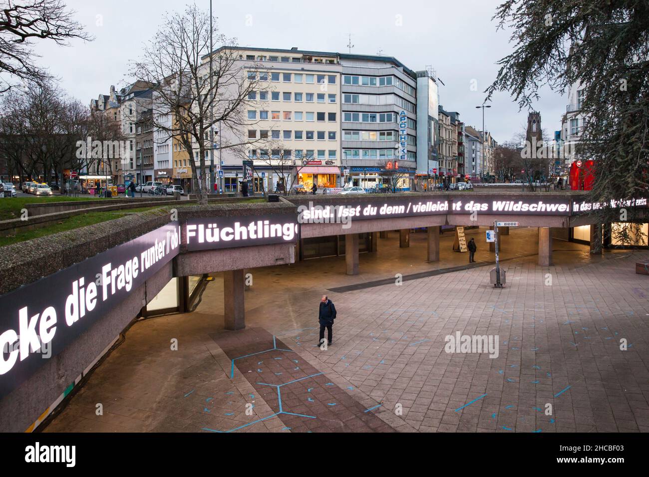 the project "Fries TV - Open Text and Video Art Channel at Ebertplatz ...