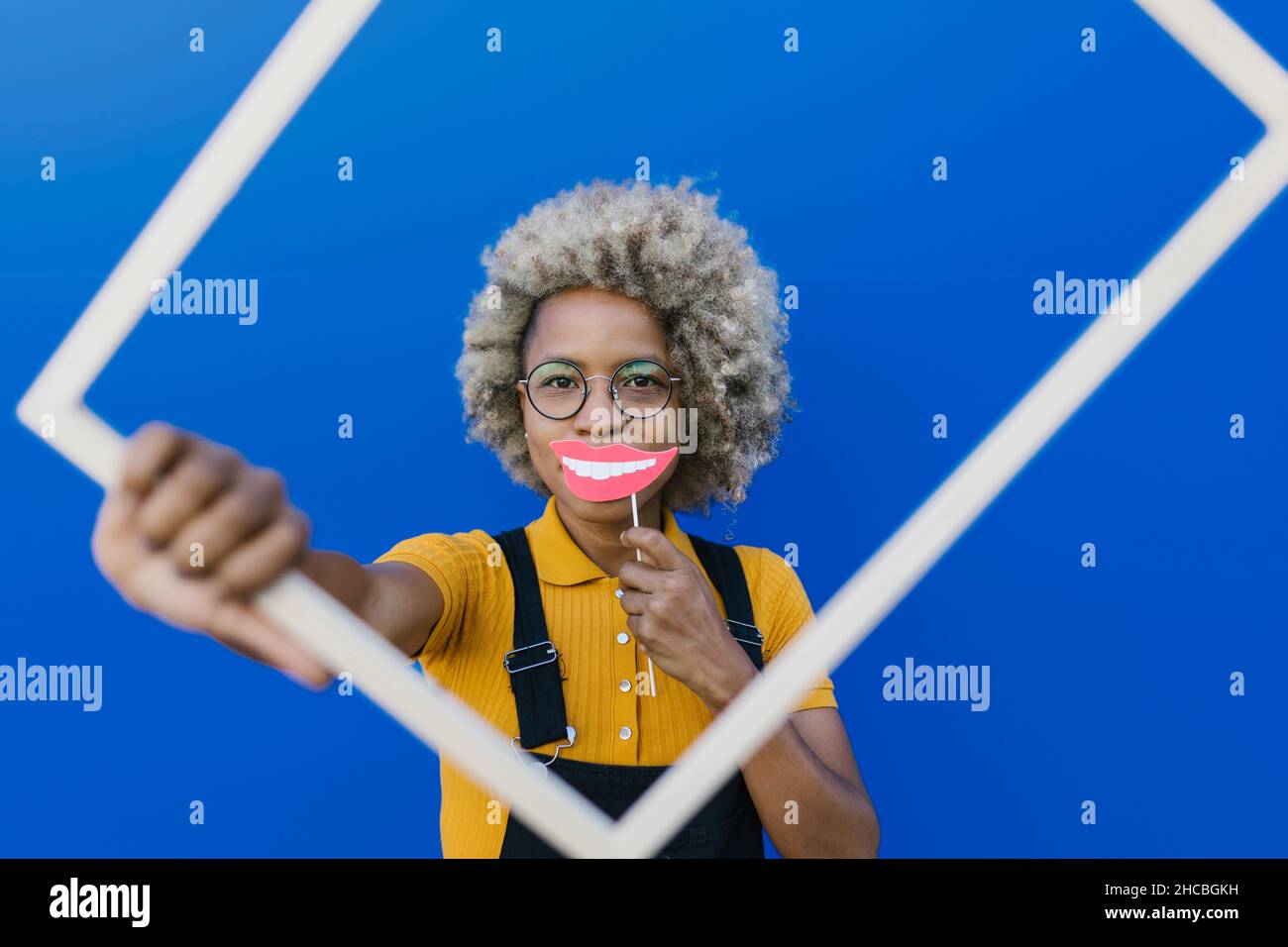 Smile prop hi-res stock photography and images - Alamy