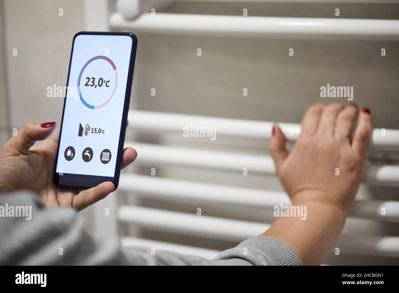 Boiler temperature display hi-res stock photography and images - Alamy