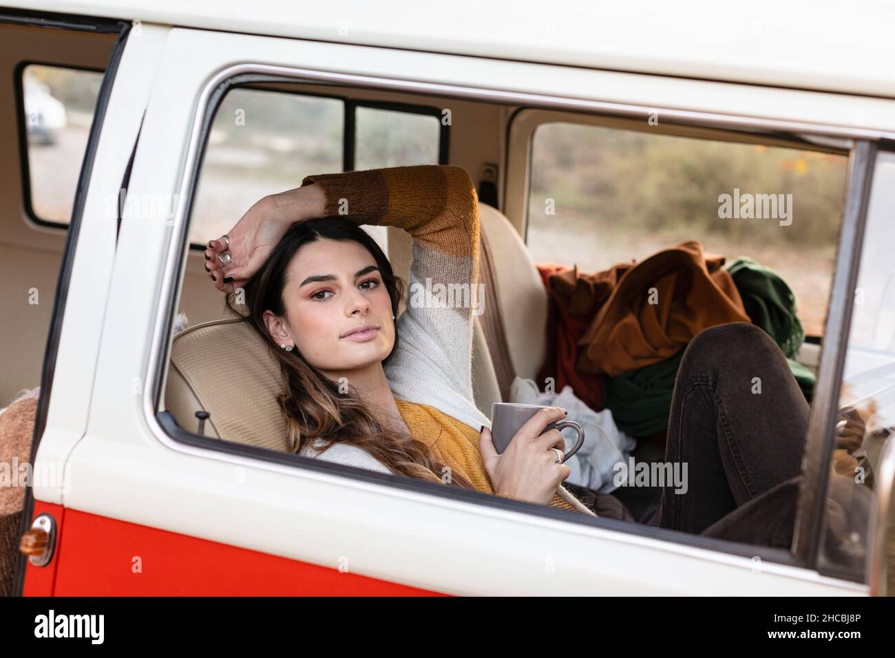 Van life coffee hi-res stock photography and images - Alamy