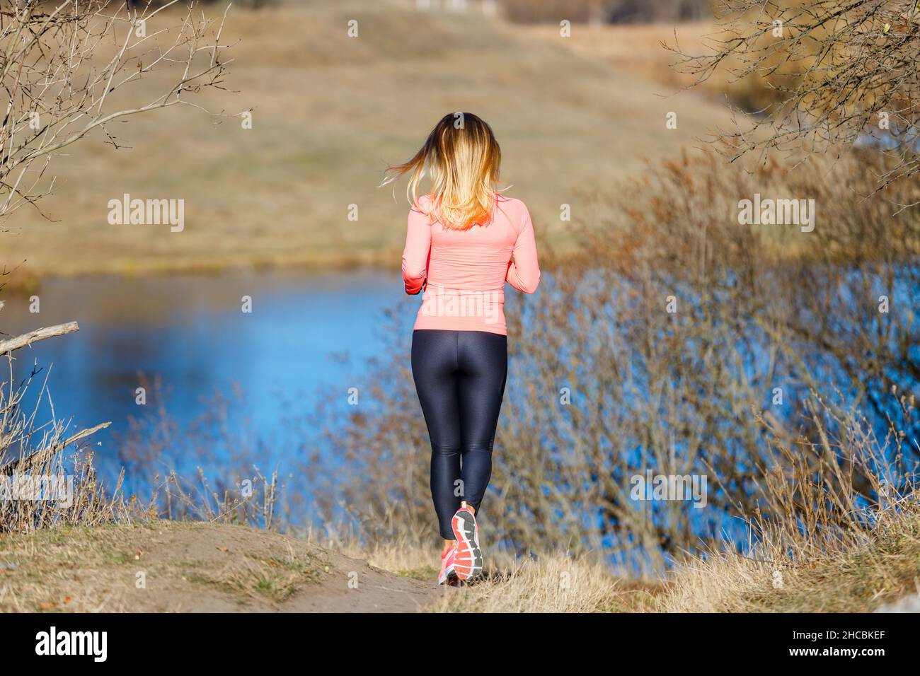 Morning jog winter hi-res stock photography and images - Alamy