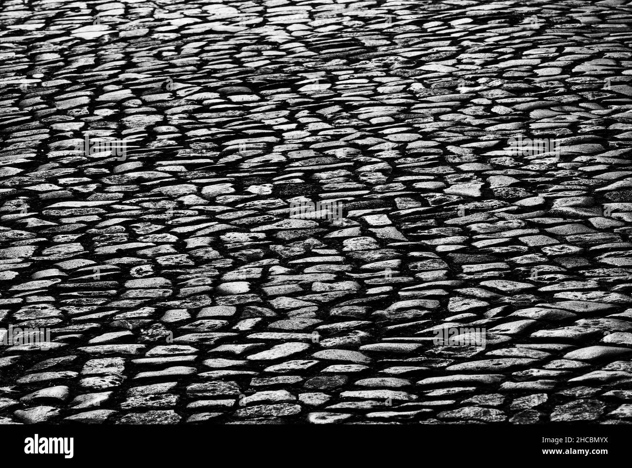 Stones of old cobblestone street Stock Photo - Alamy