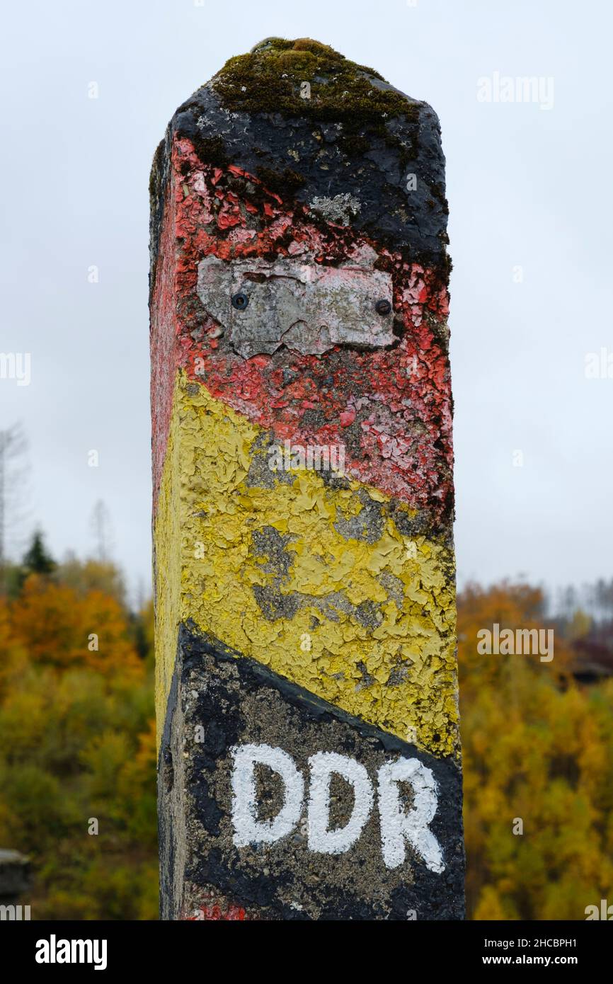 Border stone germany hi-res stock photography and images - Alamy
