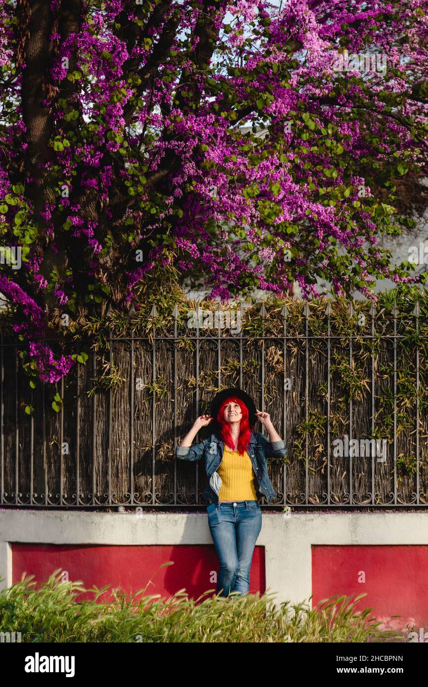Iron fence leaning fence hi-res stock photography and images - Alamy