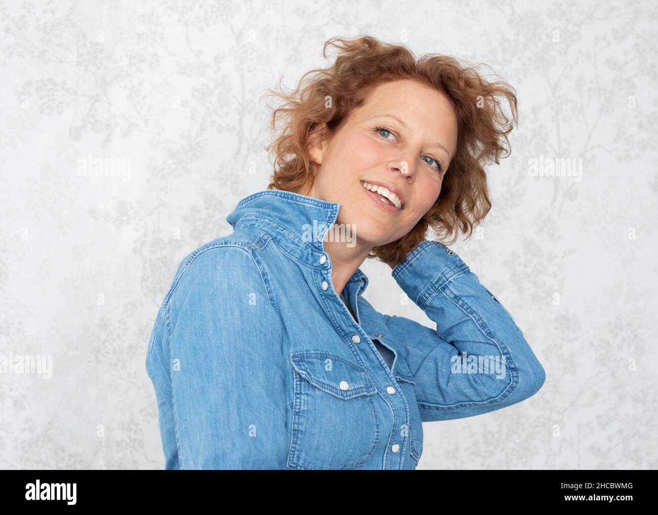 Contemplating female woman hi-res stock photography and images - Alamy