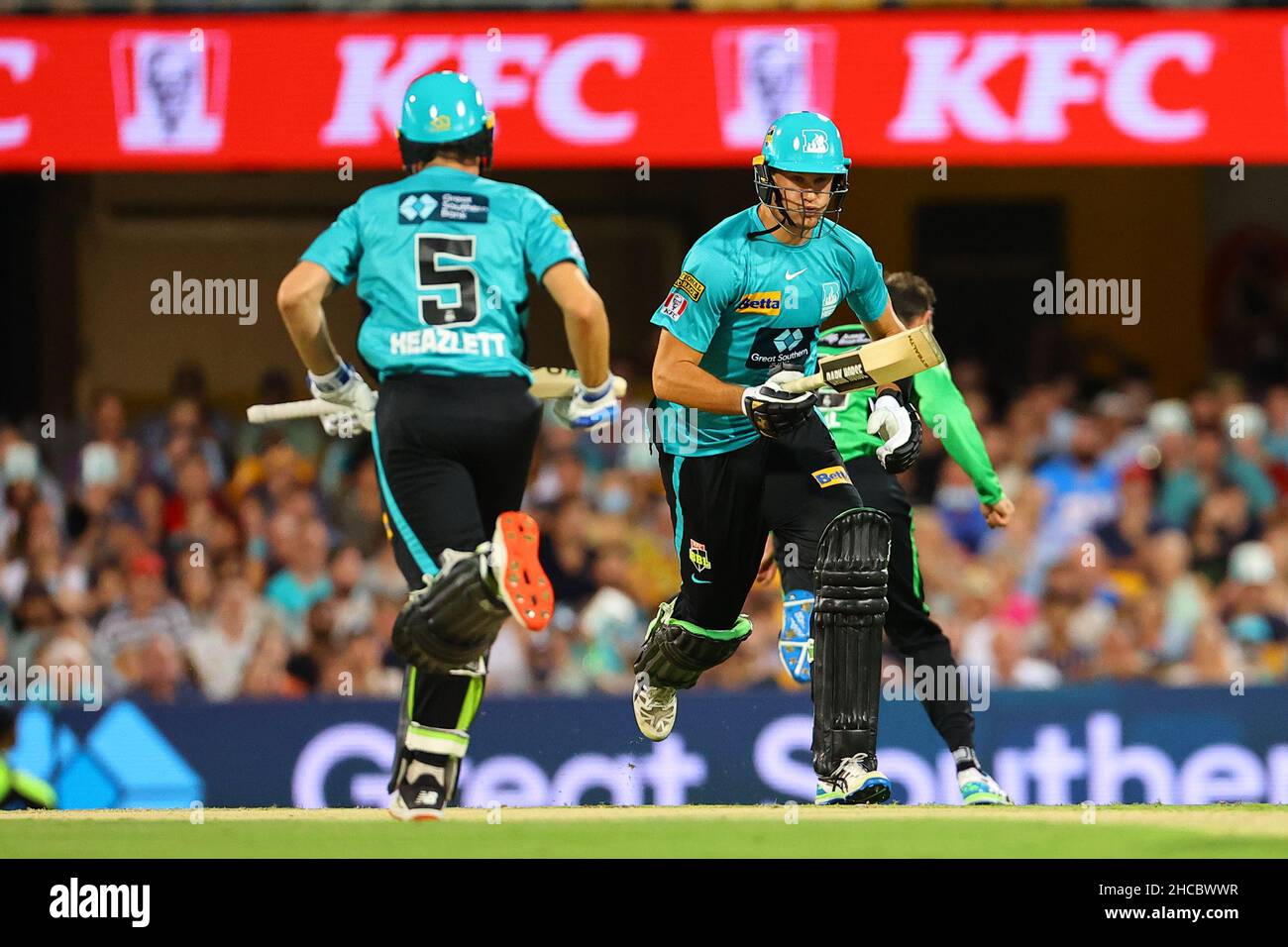 James bazley of the brisbane heat hi-res stock photography and images ...