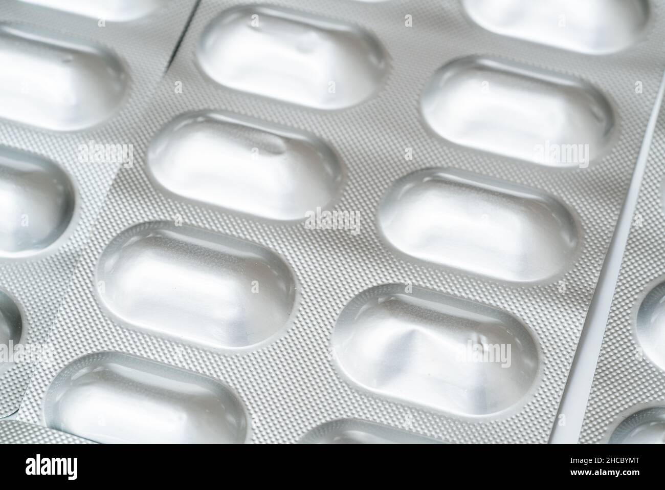 tablets in foil pack for capsule and tablets pills Stock Photo - Alamy