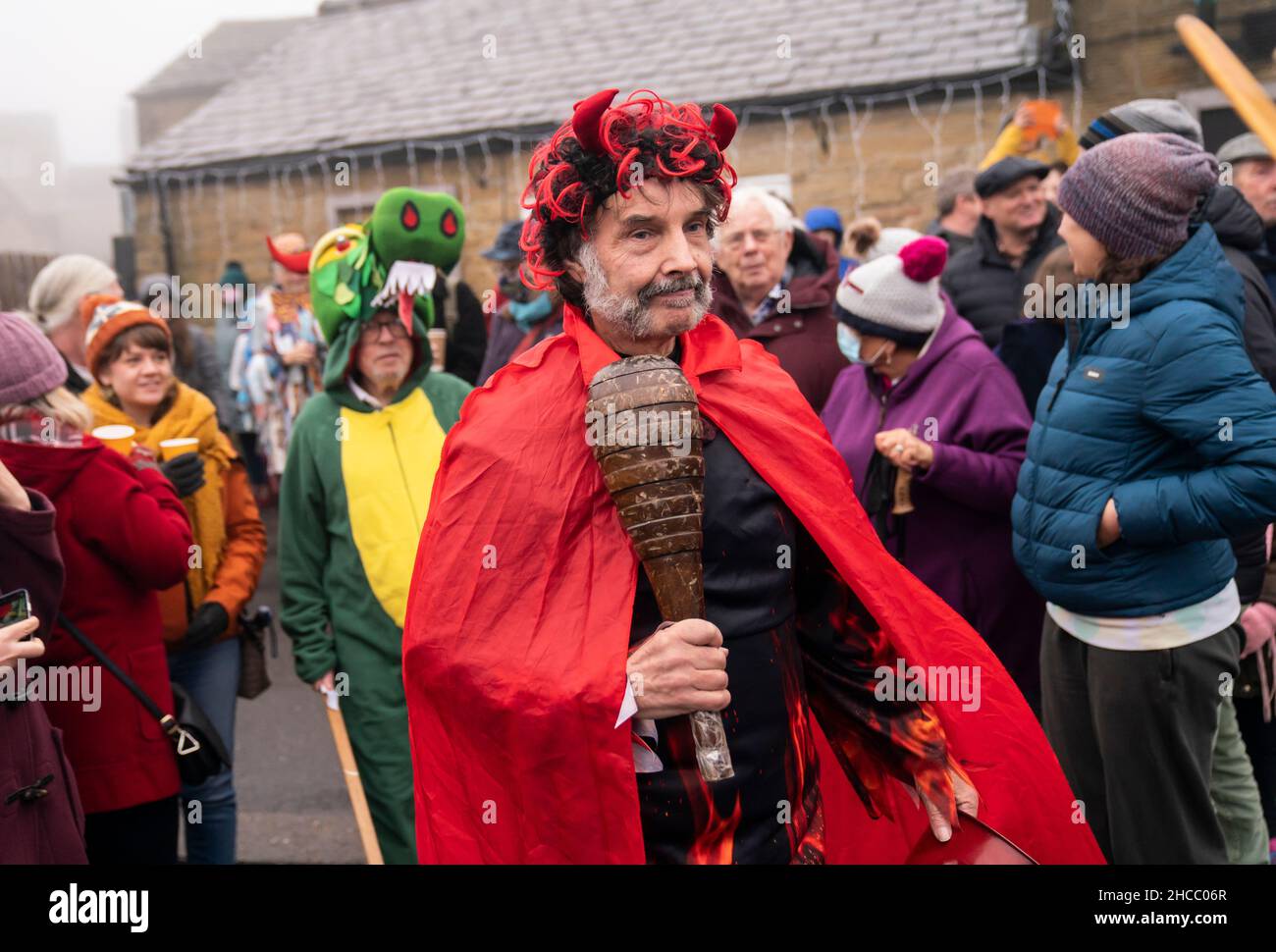 Members of the Handsworth Traditional Sword Dancers perform in Grenosid ...