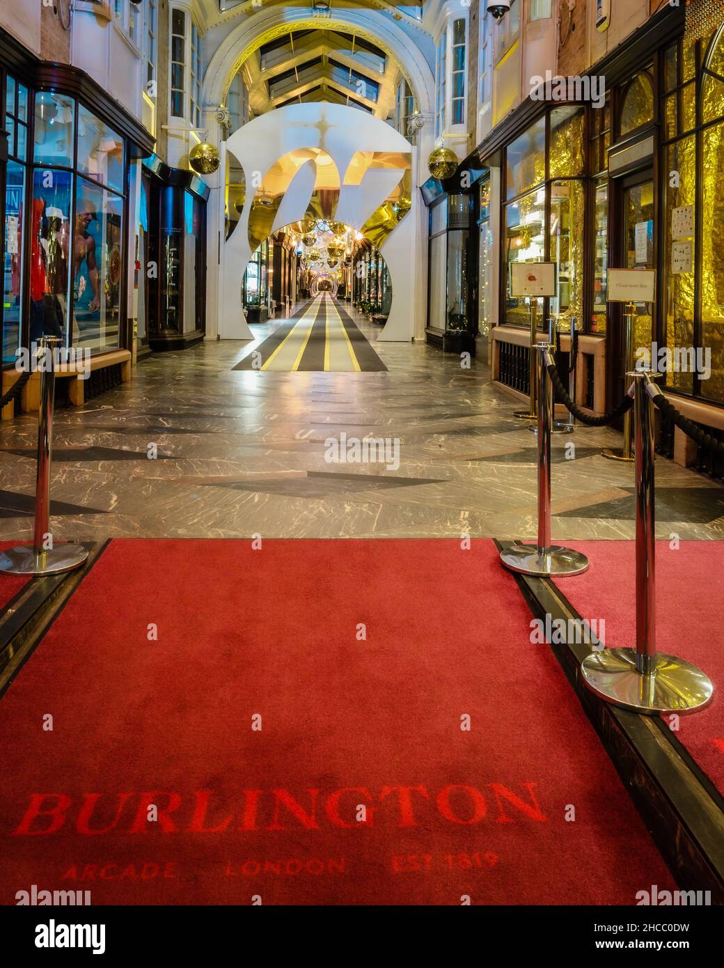 Luxury boutique burlington arcade hi-res stock photography and images ...