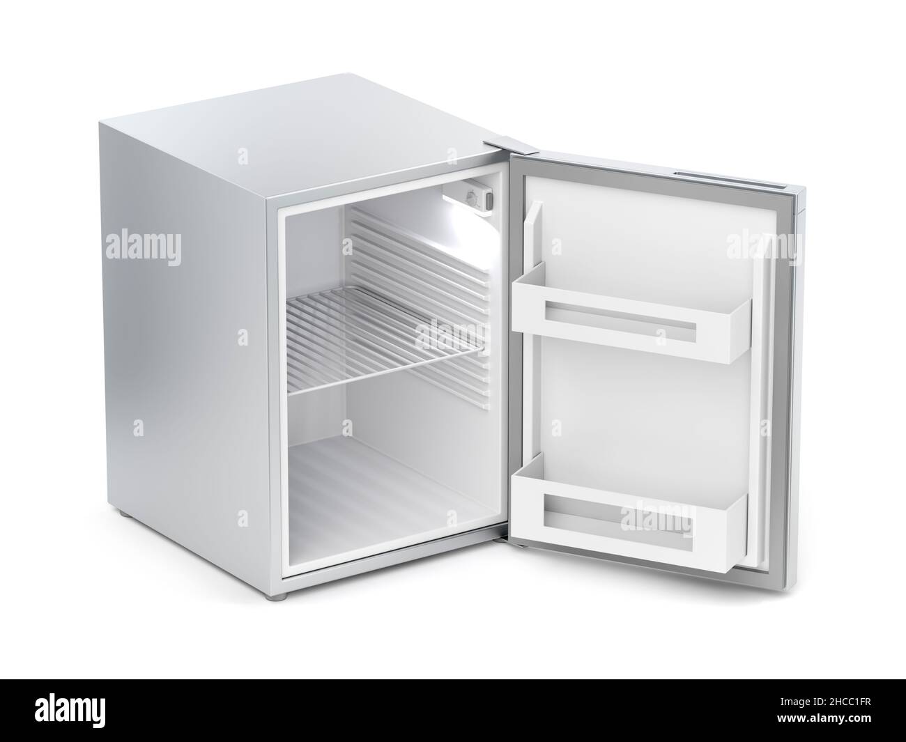 Empty white fridge Cut Out Stock Images & Pictures - Alamy